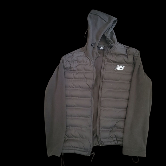 New Balance | Jackets & Coats | New Balance Black Puffer Jacket For Men ...